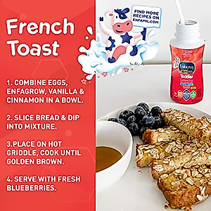 Enfagrow NeuroPro Omega 3 DHA Prebiotics Non-GMO Toddler Nutritional Milk Drink, Natural Milk Flavor Powder, 32 Oz, Can