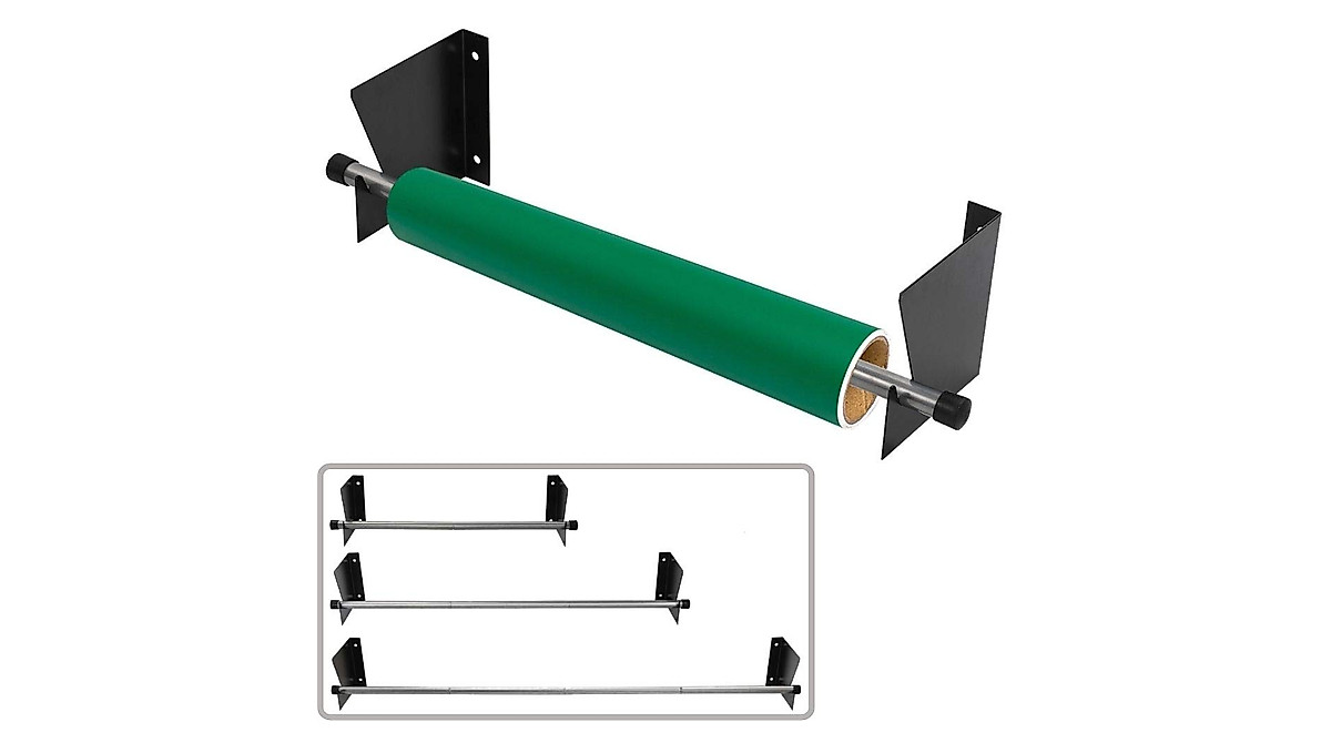 Adjustable Wall Mount Roll Rack Holder – 60 inches