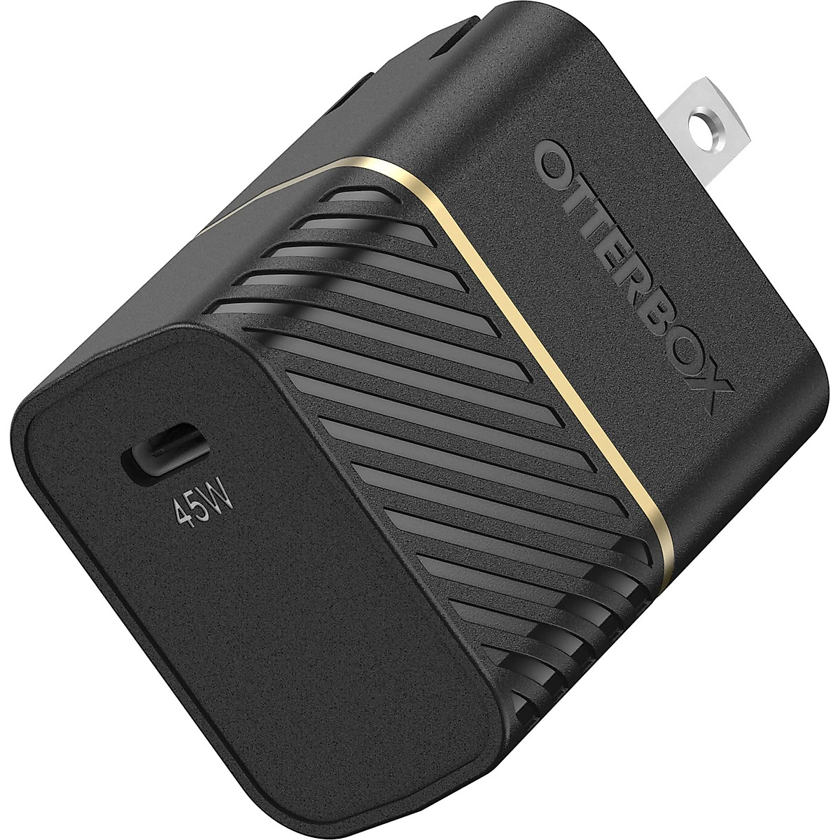 Otterbox Fast Charge USB-C Wall Charger, 45 Watt - BLACK SHIMMER