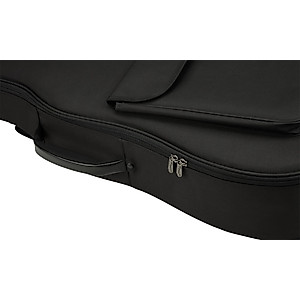 Fender Busker Dreadnought GigCase - Black Bundle with Picks and Austin Bazaar Instructional DVD