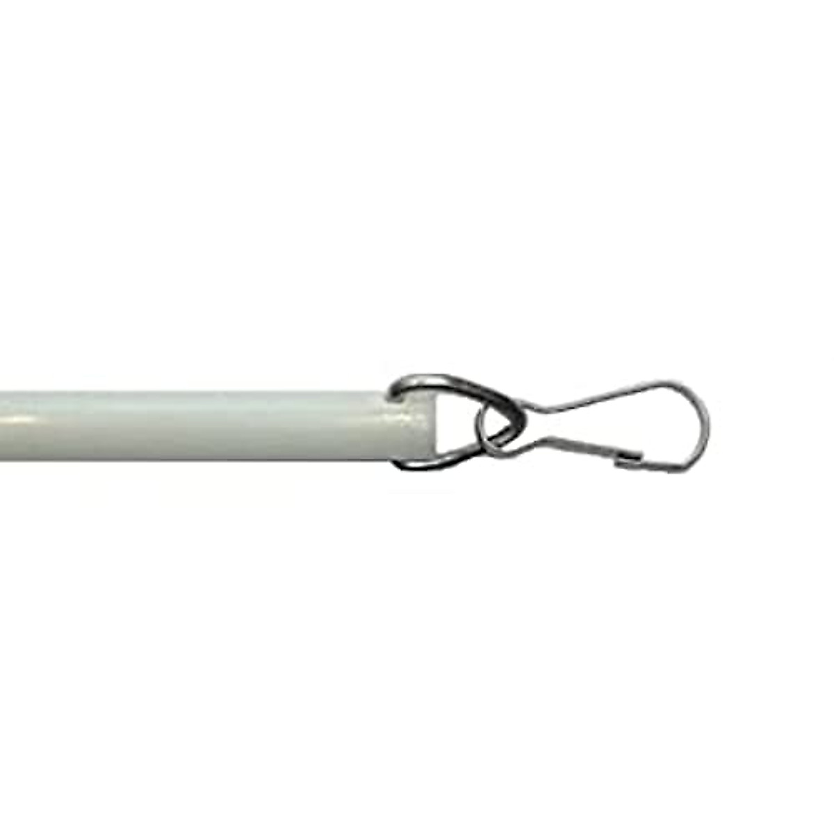 Kirsch 30" Fiberglass Drapery Baton Wand with Stainless Steel Snap Hook