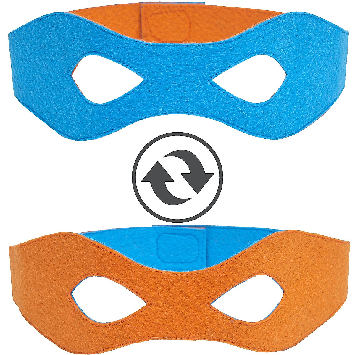 Teenage Mutant Ninja Turtles Toddler Boys Zip Up Cosplay Costume Coverall and Masks 2T