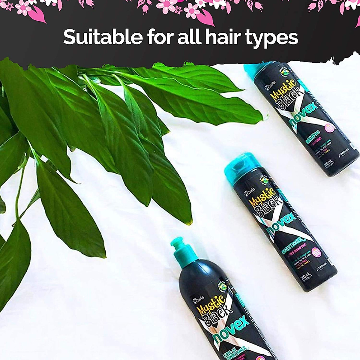 Novex Mystic Black Leave In Conditioner 16.9oz