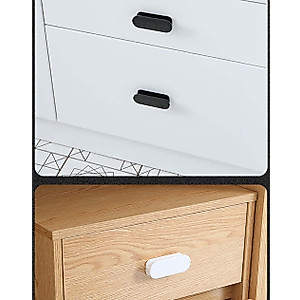 NT-ling Self-Adhesive Pull Handles,Humanity Handle Helper Auxiliary for Kitchen Cabinet Knobs Drawer Window Sliding Door-Wardrobe Self-Stick Push Pull Helper Stick-on Handles(4pcs)