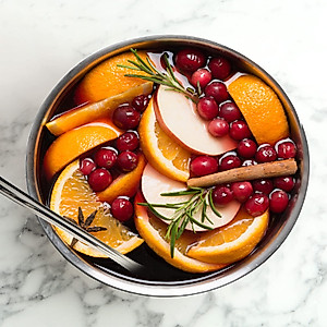 Geetery 3 Gallon 12L Stainless Steel Champagne Bucket Punch Bowl with Ladle Ice Bucket for Parties Metal Wine Bowl with Base Large Size Ice Bowl for Wine Beer Home Bar Parties