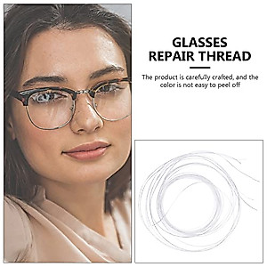 TEHAUX 3 Packs Glasses Repair Thread Eyeglass Repair Tool Glasses Accessories