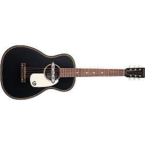 Gretsch G9520E Gin Rickey Acoustic Electric Guitar, Smokestack Black, with Soundhole Pickup