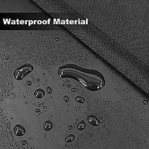 Outdoor Generator Covers Waterproof Heavy Duty 600D Oxford Portable Generator Cover Universal for 5500-15000 Watt Portable Generators ,38x28x30 in