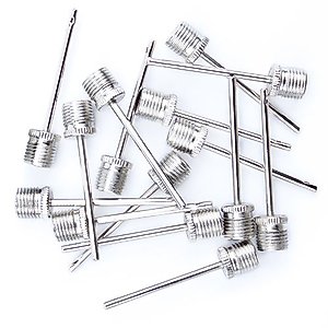 15 Piece Set of Inflation Pump Needles by Crown Sporting Goods