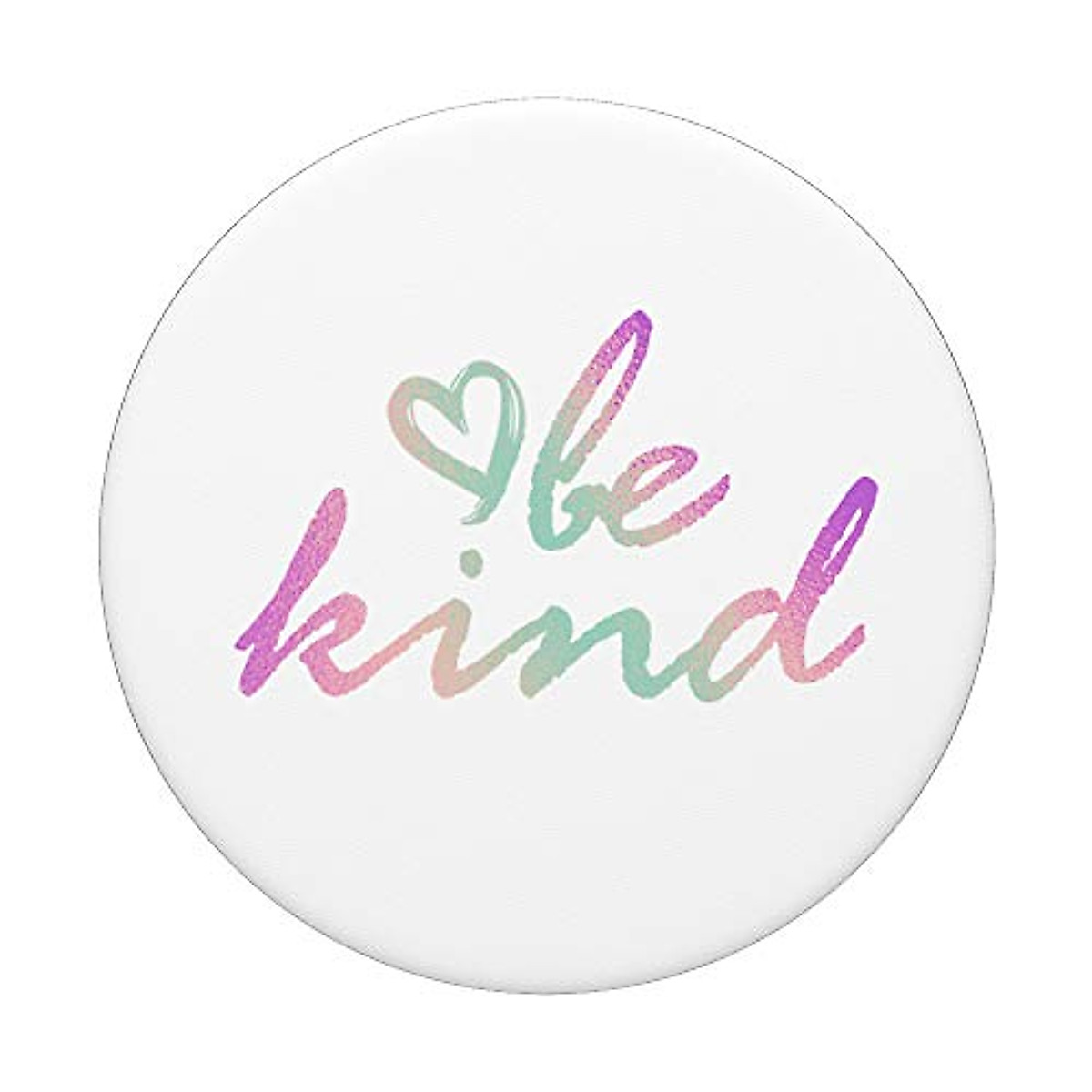 Rainbow Be Kind White PopSockets Swappable PopGrip
