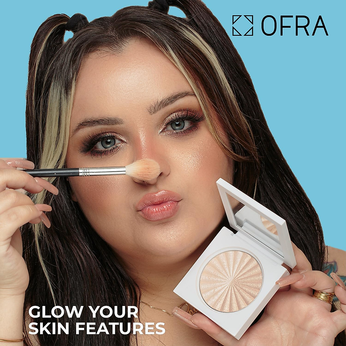 Ofra Highlighter Makeup! Plush And Pearl Pigment Highlighters! Smooth and Soft and Easy To Apply! Shade Colors Brings Such Gorgeous Glow! Choose Your Face Highlighter! (Star Island)