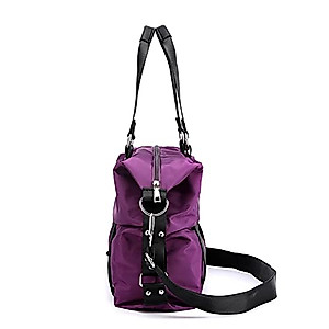 ZSFBIAO Women's Shoulder Bag Female Handbag Large Capacity Messenger Bag Ladies Nylon Tote Crossbody Bags Athletic Bag (Color : H)