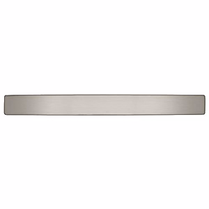 Hickory Hardware 1 Pack Solid Core Kitchen Cabinet Pulls, Luxury Cabinet Handles, Hardware for Doors & Dresser Drawers, 5 Inch Hole Center, Satin Nickel, Raleigh Collection