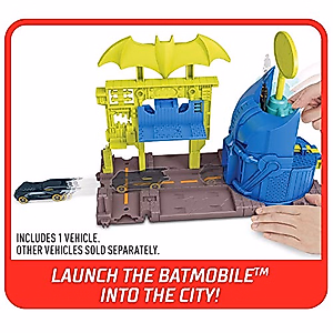 Hot Wheels City Batman, The Joker Fun House, Killer Croc Sewer Sets Ages 3 to 6 Years Old