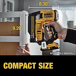 DEWALT ATOMIC Compact Series™ 20V MAX* Brushless Cordless 23 Ga. Pin Nailer (Tool Only) (DCN623B)