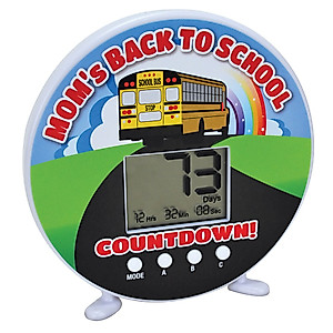 BigMouth Inc.Retirement Countdown Timer, Beach Themed –Countdown Clock for Retirement, Can be Reset, Makes a Great Gift