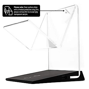 The Original Universal Illuminated RGB VR Charging Stand for Meta Quest 3/2 / 1 / Pro, Oculus, Vision Pro, HTC, Rift-s, PSVR, Index All VR Headsets | Black Aura v1.0