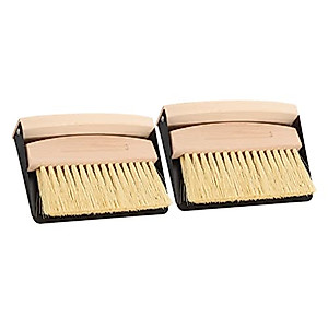 Kisangel 6 Sets Small Desktop Broom car Cleaning goo Multi Function Cleaning Brush Multi Functional Cleaning Brush car Broom car Cleaning car Vent Cleaner Mini Iron dust Collector