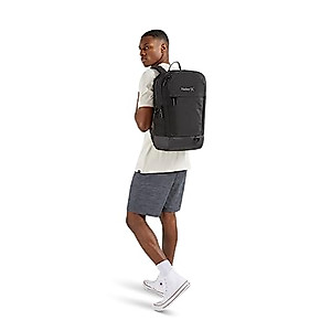 Hurley Mens Classic Backpack, Black, One Size