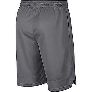 Nike Dri-FIT Icon, Men's basketball shorts, Athletic shorts with side pockets, Cool Grey/Cool Grey/Black, XL