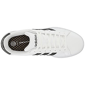 adidas Women's Grand Court 2.0 Tennis Shoe, FTWR White/Core Black/Core Black, 7