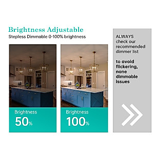 AMDTU E12 Type C 40 Watt Equivalent 2700k Frosted LED Bulb Candelabra Small Base Candle Dimmable Chandelier Light Ideal for Dining Rooms Living Rooms and bedrooms Long Lasting Light for Cozy Settings