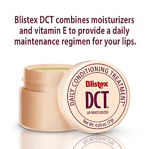 Blistex DCT Daily Conditioning Treatment, 0.25 Ounce (Pack of 12) – Lip Moisturizer with Vitamin E, Soften & Smooth Lips Surface Daily Lip Care Product, Works in All Climates