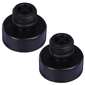 KEEPOW Steam Mop Replacement Parts Compatible with Bissell Powerfresh Steam Mop 1940 Series, Water Tank Caps Replacement, Replaces part 203-8413 2038413 (2 Pack)