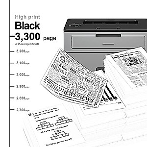 VIT Compatible TN-760 TN760 Black High Yield Toner Cartridge Replacement for Brother DCP-L2550DW MFC-L2710DW L2750DW L2750DWXL HL-L2350DW L2370DWDWXL L2390DW L2395DW Printer (1 Pack)