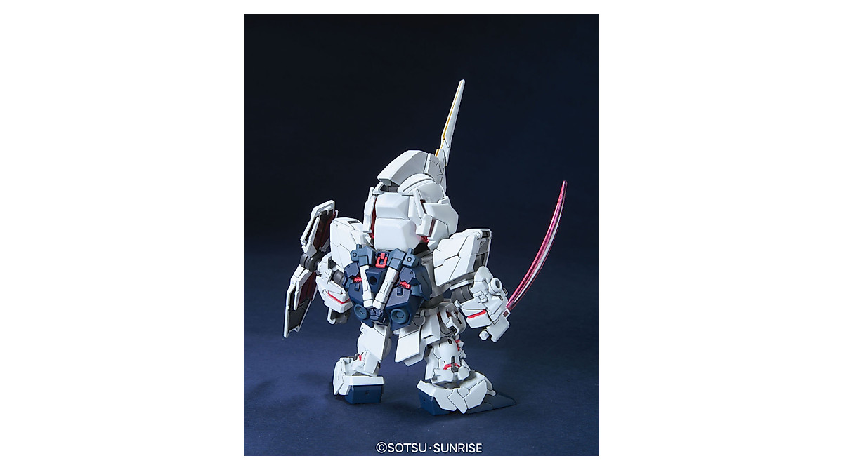 Bandai Hobby BB#360 Unicorn Gundam SD Action Figure - Transformable ...