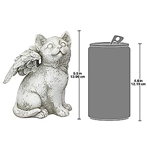 Design Toscano Loving Friend, Memorial Pet Cat Statue: Medium