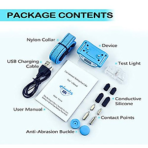 Paipaitek Cat Shock Collar,Automatic Trainer Collar for Cats Prevent Meowing Designed,Sound Vibrate and Shock 3 Working Modes for Cats and Kittens - Waterproof & Rechargeable