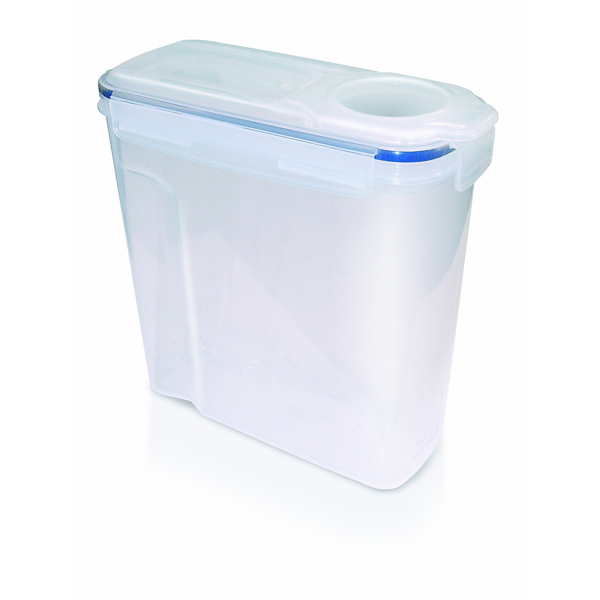 Addis Clip & Close Cereal Container 4L, Unique, Transparent