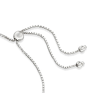 Ross-Simons Two-Tone Sterling Silver Bumblebee Bolo Bracelet