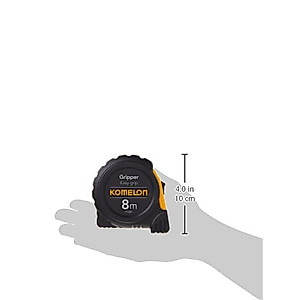 Komelon PG85 8m by 25mm Metric Gripper Tape, Black