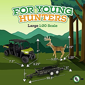 Big Country Toys Large Hunting Playset - Hunting Toys for 3 Year Old Boys & Girls and Up