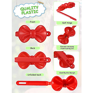 WILLBOND 100 Pieces Girls Hair Barrettes Self Hinge Plastic Clip Toddler Kids Baby 80s 90s Clip Colorful Cute Cartoon Hair Pin Accessories(Butterfly, Plum Blossom, Bow, Heart-shaped)