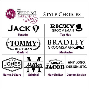 Custom Engraved and Personalized Beer Bottle Opener for Groomsmen Housewarming (Rust)