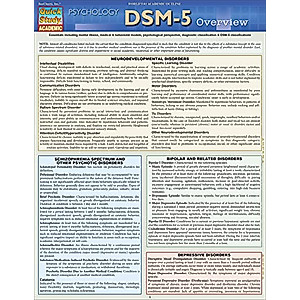 DSM-5 Overview (QuickStudy Academic)
