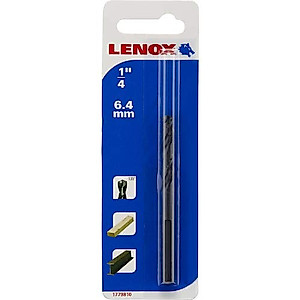 Lenox Tools 1779810 3.25-Inch Pilot Drill Bit for Hole Saw Arbors