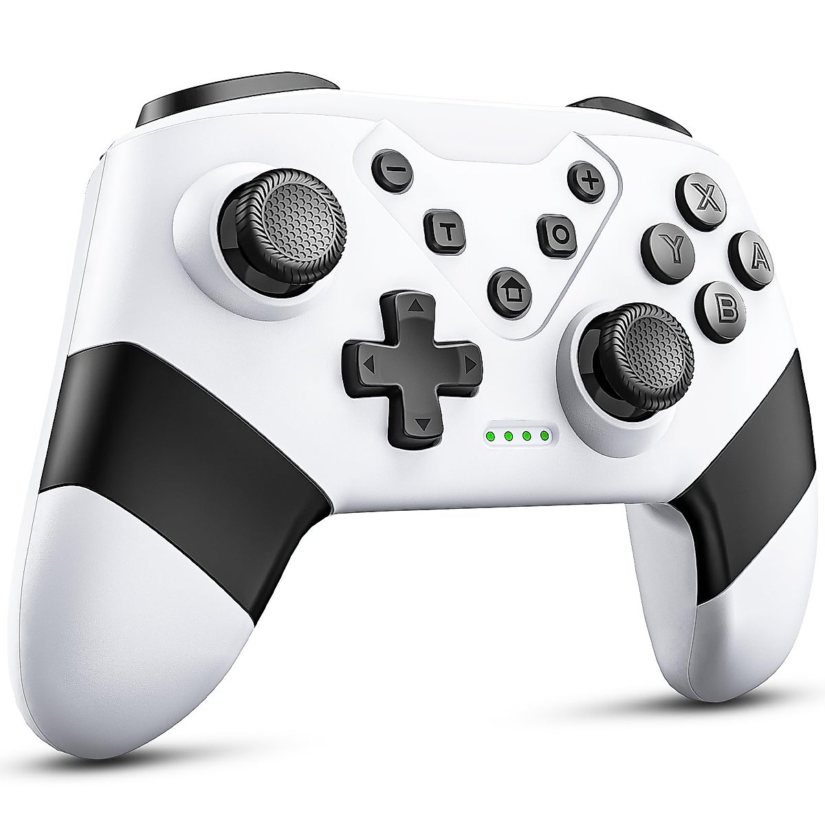 Switch Controller, Wireless Switch Controller for Switch/Switch Lite/Switch OLED, Extra Switch Controller with Paddles, Programmable Switch Remote Control with Back Buttons,Wake-up,Turbo-White