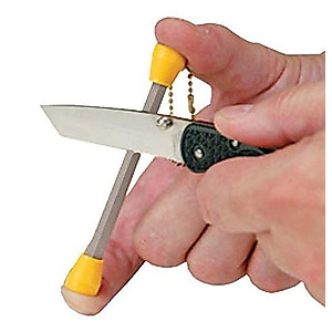 Lansky Portable Multi Sharpener: Specially Designed for Serrated Knife Sharpening - LTRIM