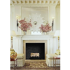 Wilson 15.5"-17.5" Decorative White Birch Logs, Natural Bark Wood Home Décor - 1.5"-3" Dia. (Set of 8)