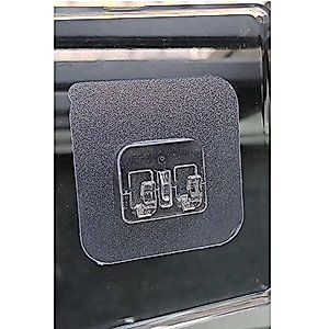 Qinwuwu XXHong 8PCS 2-6mm Sturdy PU Viscose Trackless Clasp Transparent Frosted Shelf Clasp Fittings Perforation-Free Clasp Hook Stick Hooks on Shelves (A 3-6mm Transparent Sticky Hook)
