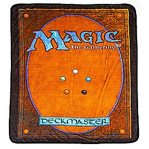 Bioworld Magic: The Gathering Digital Print Throw Blanket