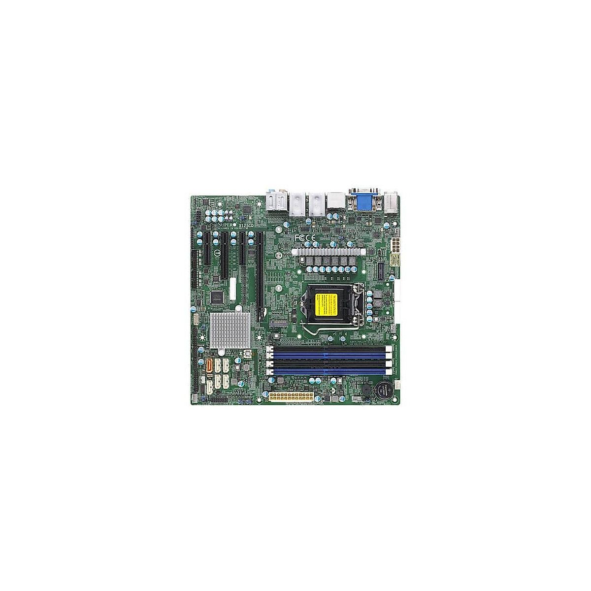 Supermicro X12SCQ Micro-ATX Server Motherboard Q470E LGA-1200, Embedded