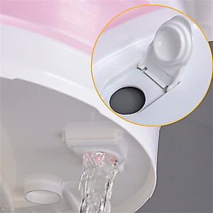 Fold Washboard Basin for Hand Washing Clothes,Non-Slip Washtub with Integrated Washboard for Hand Wash Laundry Household (Grey)