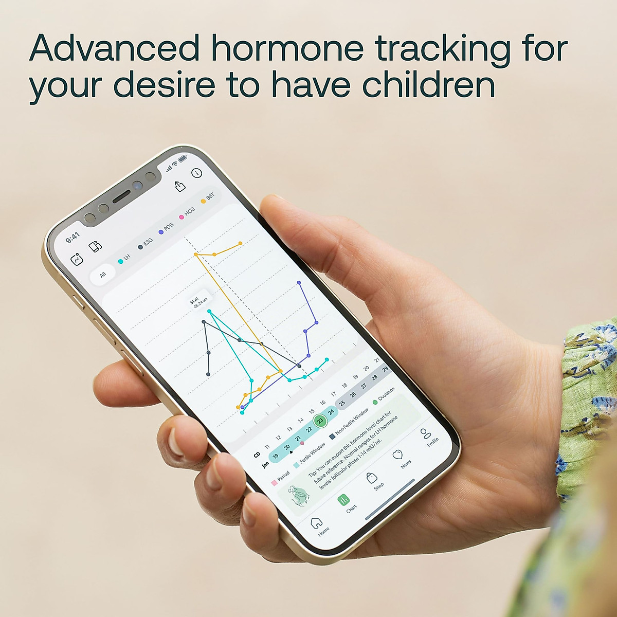 Mira Fertility Plus Wands, Ovulation Test Strips for Women, Accurately Monitor and Detect Ovulation at Home, Track LH and E3G Hormones, Use with Digital Mira Fertility Monitor Kit + App, 20 Tests
