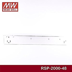 Programmable 2016W 48V 42A RSP-2000-48 Meanwell AC-DC Single Output RSP-2000 Series MEAN WELL Switching Power Supply