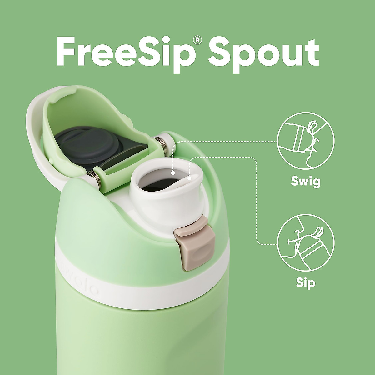 Owala Star Wars FreeSip Insulated Stainless Steel Water Bottle with Straw for Sports and Travel, BPA-Free, 24-Ounce, Stronger Than You Think